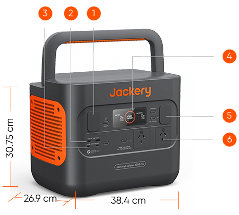 Jackery Explorer 2000 Pro Portable Power Station - Jackery NZ